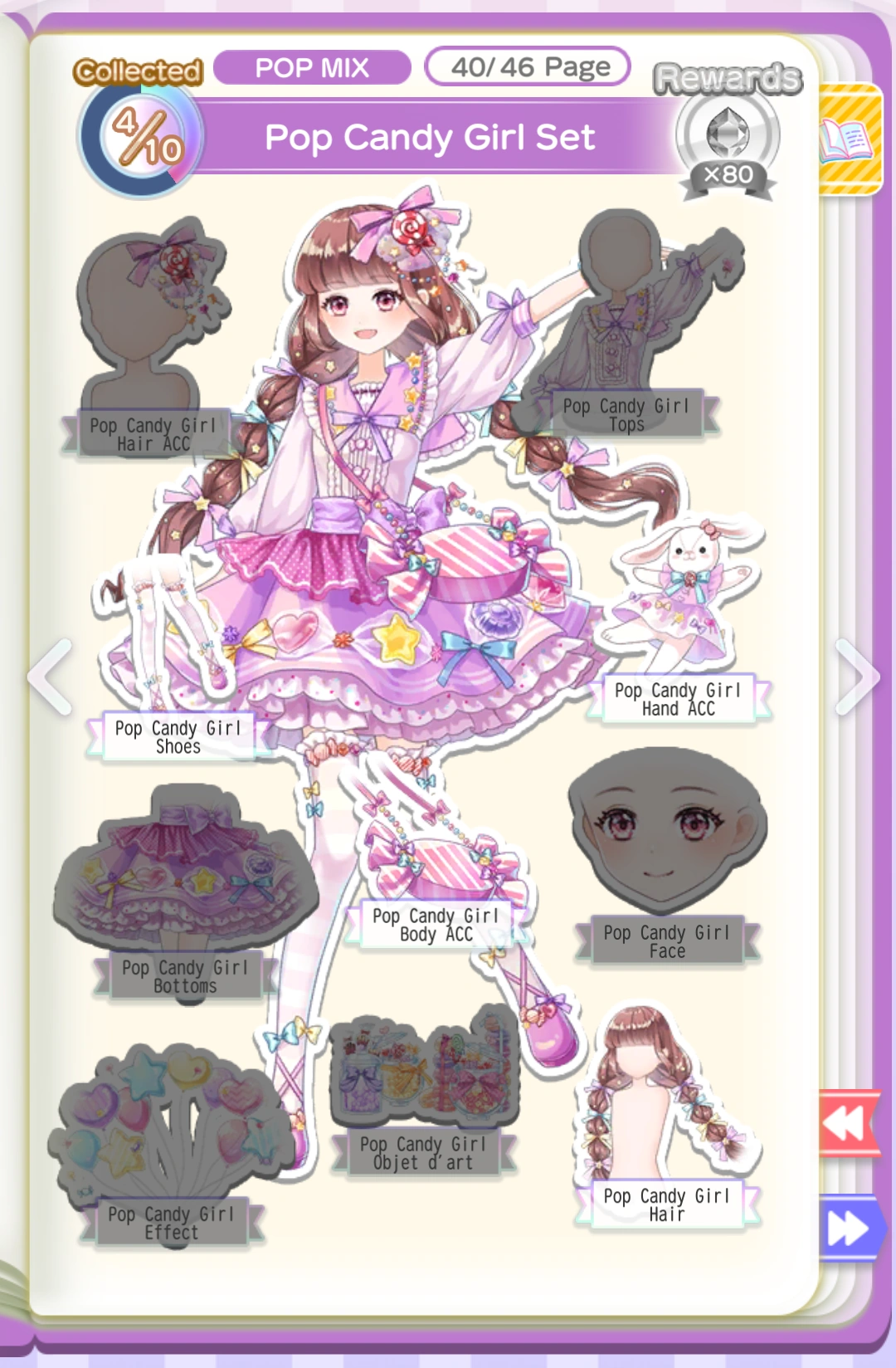 Pop Candy Girl Set | CocoPPa Dolls Wiki | Fandom