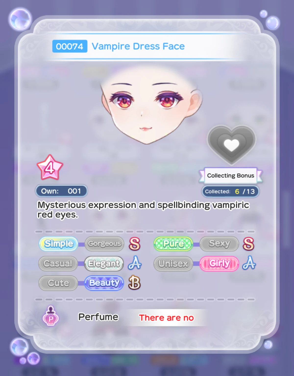 Vampire Dress Face | CocoPPa Dolls Wiki | Fandom