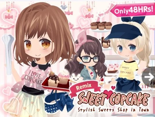 SWEET♡CUPCAKE/Remix | CocoPPa Play Wiki | Fandom