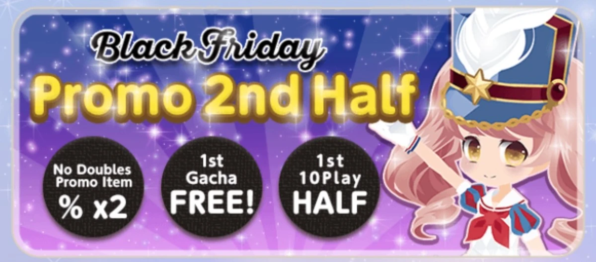 Black Friday Promo 2nd Half | CocoPPa Play Wiki | Fandom