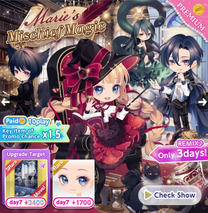 Marie’s Mischief Magic/Remix | CocoPPa Play Wiki | Fandom