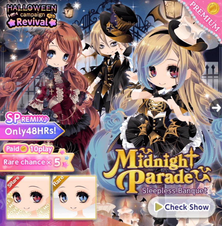 Midnight Parade/Revival | CocoPPa Play Wiki | Fandom