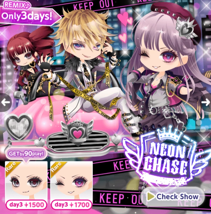 NEON CHASE/Remix | CocoPPa Play Wiki | Fandom