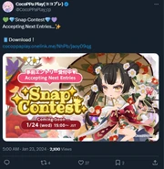 Snap Contest 70 | CocoPPa Play Wiki | Fandom