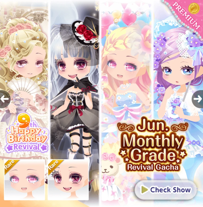 Jun. Monthly Grade Revival Gacha | CocoPPa Play Wiki | Fandom