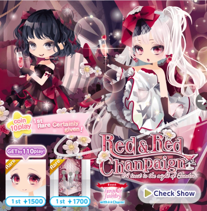 Red&Red Chanpaign | CocoPPa Play Wiki | Fandom