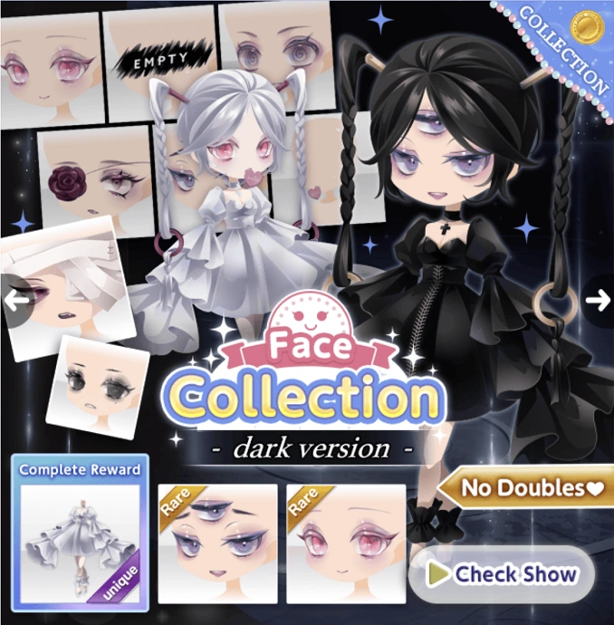 Face Collection Gacha | CocoPPa Play Wiki | Fandom