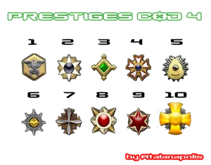 Prestiges Call of Duty 4 : Modern Warfare | Wiki COD | Fandom
