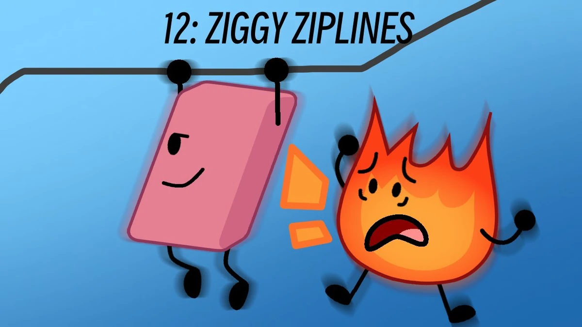 Ziggy Ziplines | BFDI Cringe Studios Wiki | Fandom