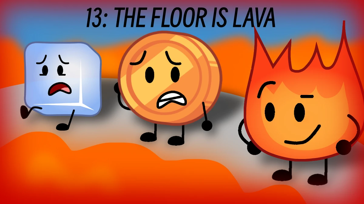 The Floor is Lava | BFDI Cringe Studios Wiki | Fandom