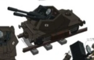 JLF Railway Flak Cart | Code Geass Wiki | Fandom