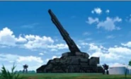 Britannian Superheavy Railway Gun | Code Geass Wiki | Fandom