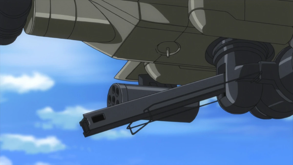 Britannian VTOL Gunship | Code Geass Wiki | Fandom
