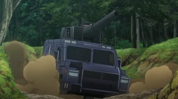 Federation Self-Propelled Gun | Code Geass Wiki | Fandom