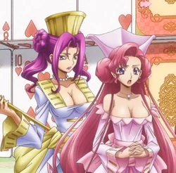 Code Geass Cornelia And Euphemia