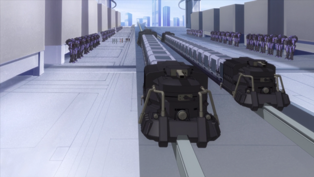 Britannian Armoured Train | Code Geass Wiki | Fandom