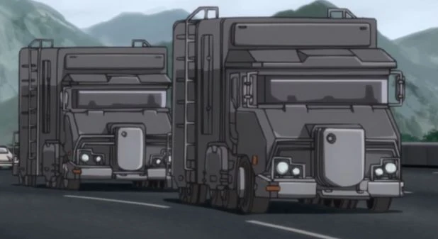 JLF Knightmare Transport Truck | Code Geass Wiki | Fandom