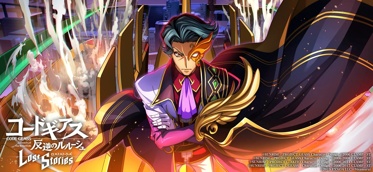 Jeremiah Gottwald (Orange, the Symbol of Loyalty) | Code Geass Lost ...