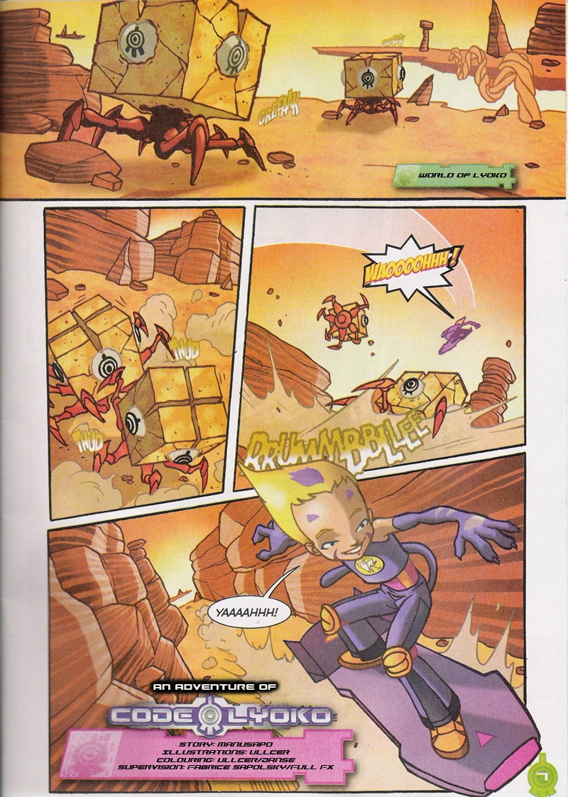 Activated Towers Code Lyoko Comics