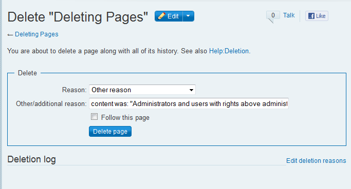 Deleting articles | Codepedia Wiki | Fandom
