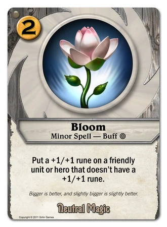 Bloom | Codex: Card-Time Strategy вики | Fandom