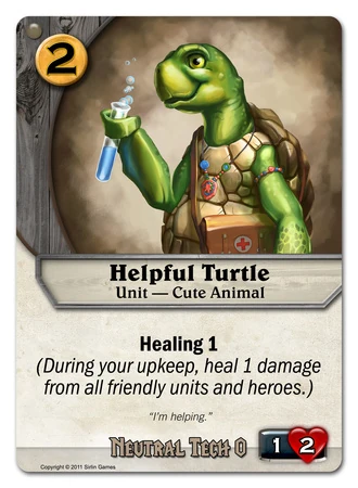 Helpful Turtle | Codex: Card-Time Strategy вики | Fandom