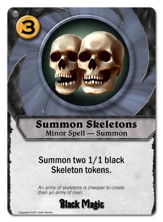 Summon Skeletons | Codex: Card-Time Strategy вики | Fandom