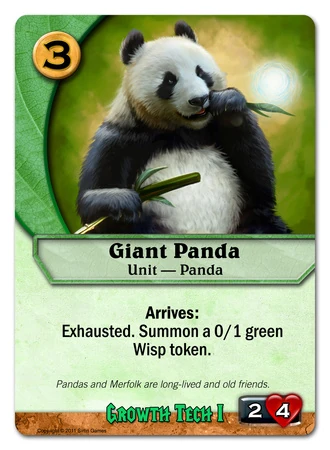 Giant Panda | Codex: Card-Time Strategy вики | Fandom