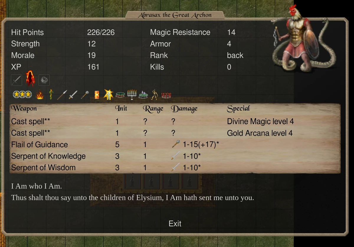 Abrasax the Great Archon | Conquest of Elysium 5 Wiki | Fandom