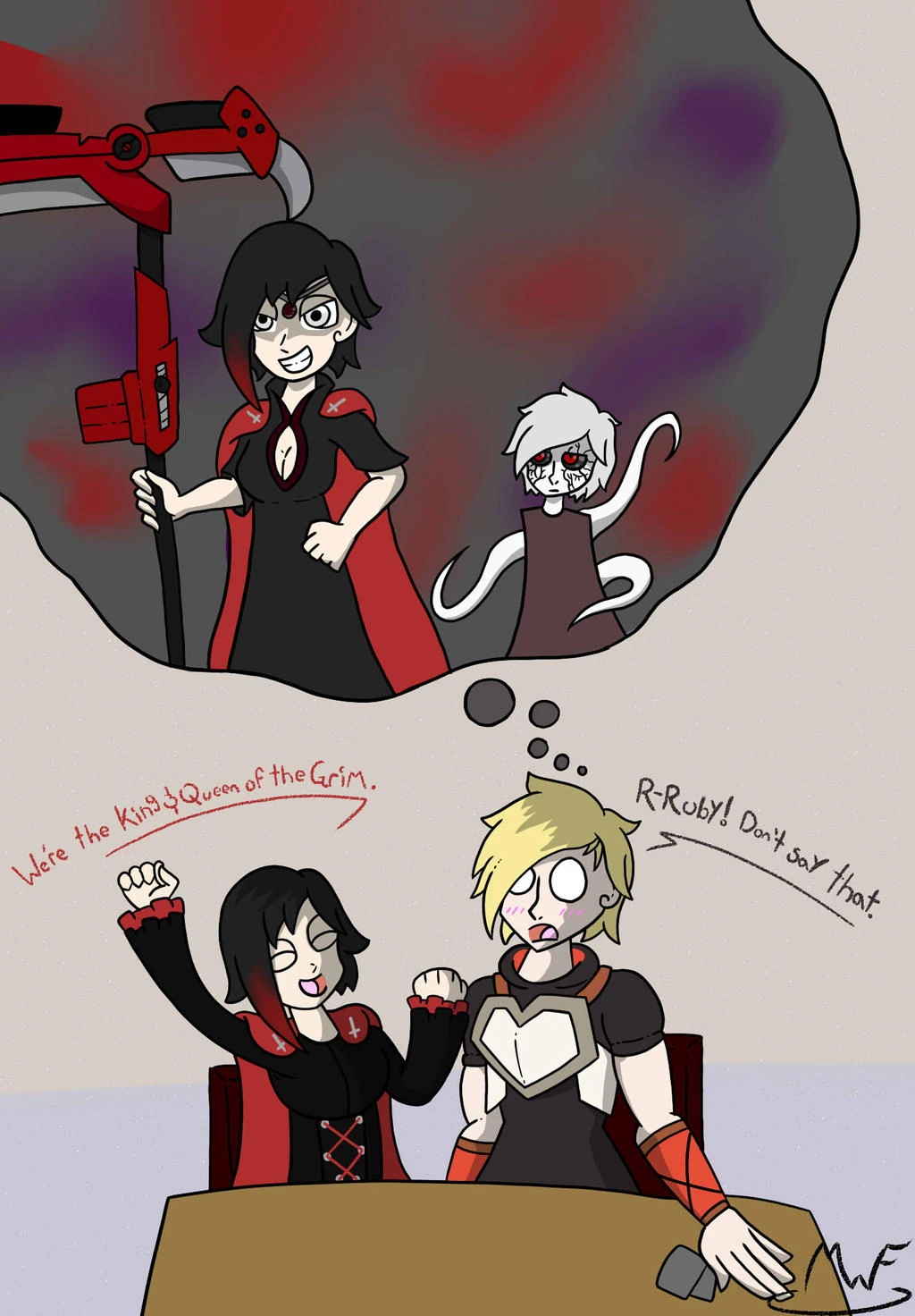 Ruby Rose-Jaune Arc relations | Coeurpedia Wiki | Fandom