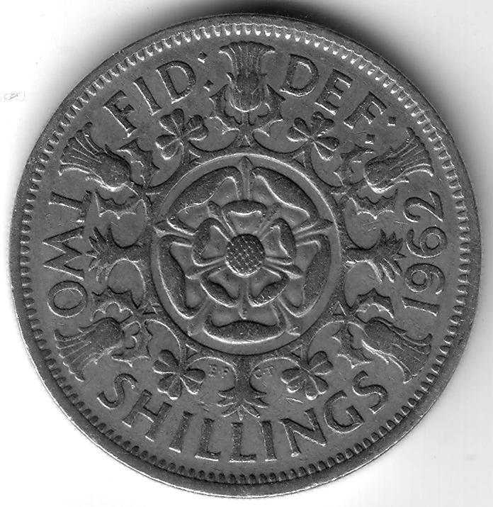 GBP 1962 2/- Shilling | Coin Collecting Wiki | Fandom