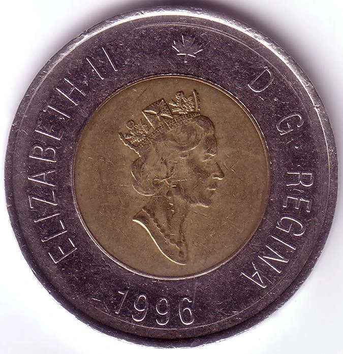 CAN CAD 1996 2 Dollar | Coin Collecting Wiki | Fandom