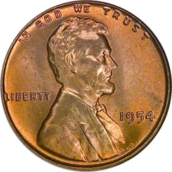 USD 1954 1 Cent | Coin Collecting Wiki | Fandom