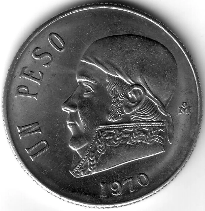 MXP 1970 1 Peso | Coin Collecting Wiki | Fandom