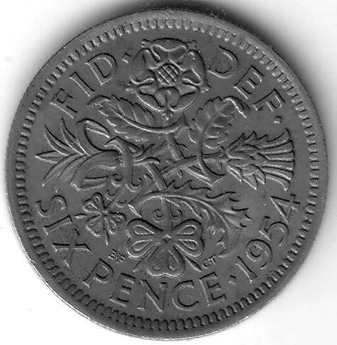 GBP 1954 -/6 Shilling | Coin Collecting Wiki | Fandom