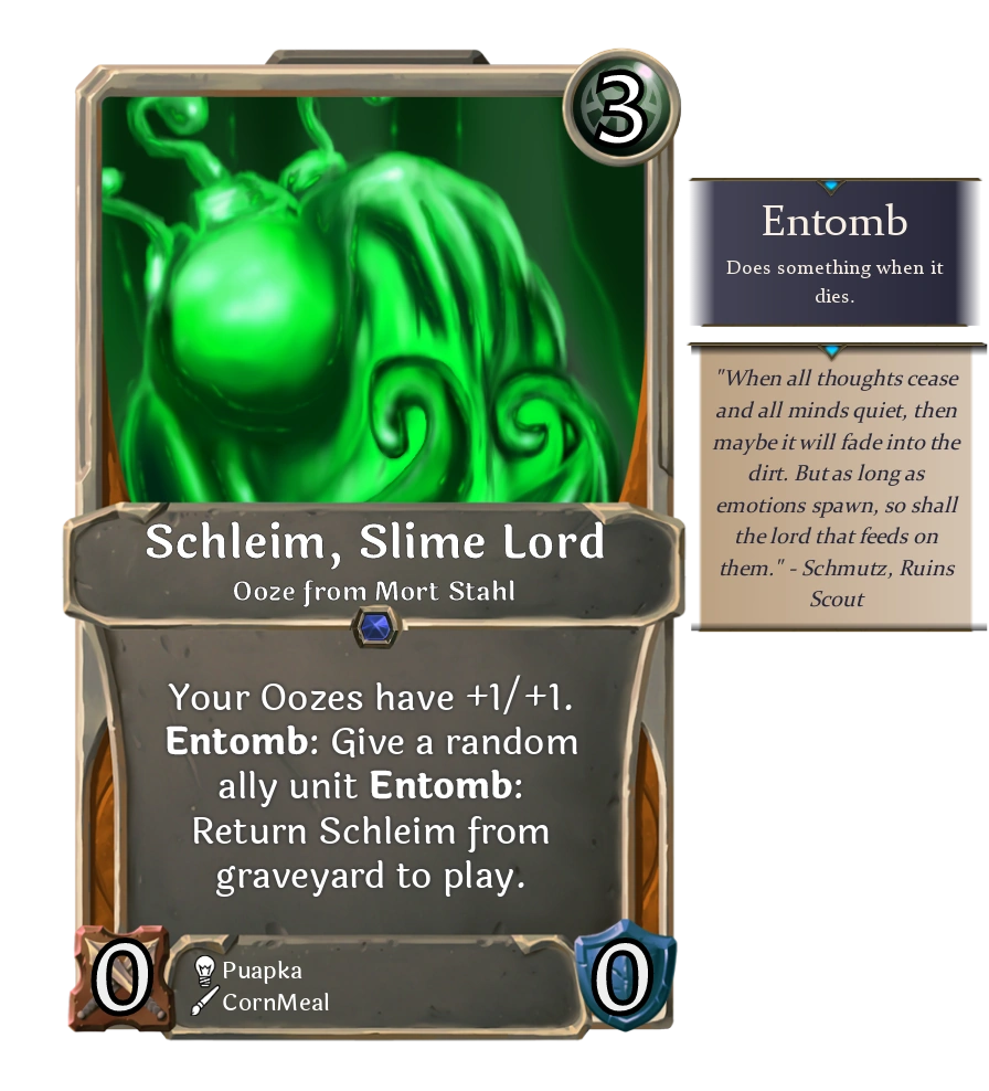 Schleim, Slime Lord - Official Collective Wiki