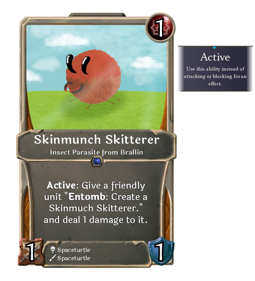 Skinmunch Skitterer - Official Collective Wiki