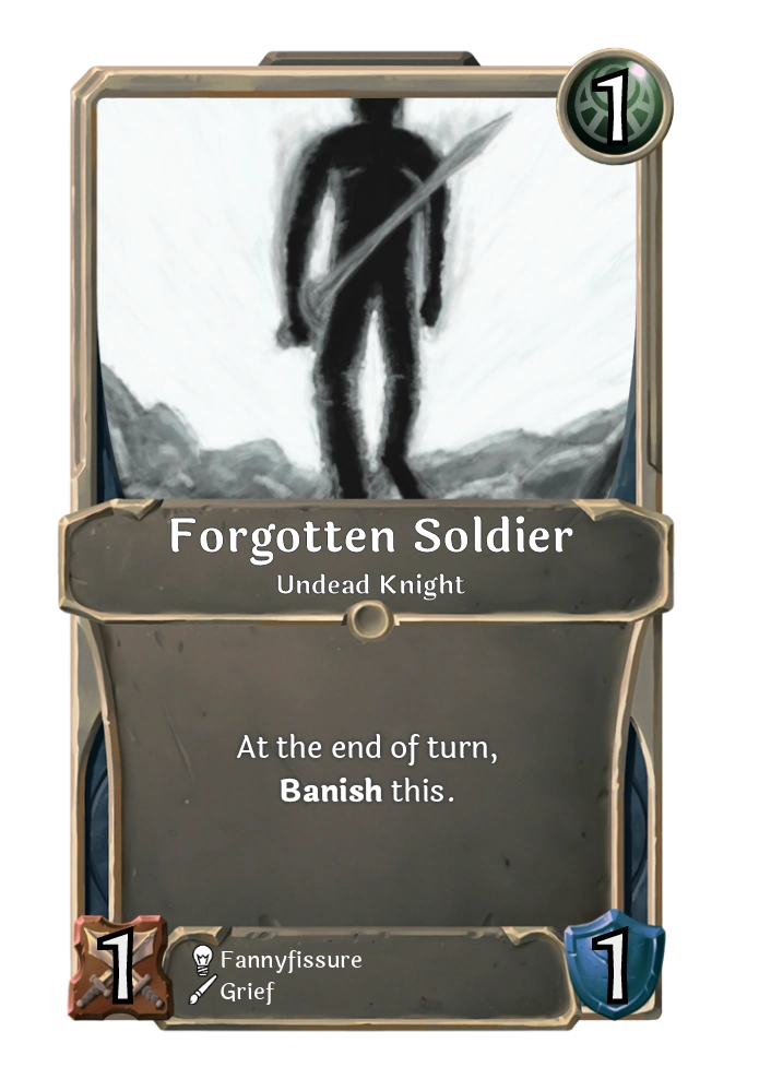 Forgotten Soldier - Official Collective Wiki