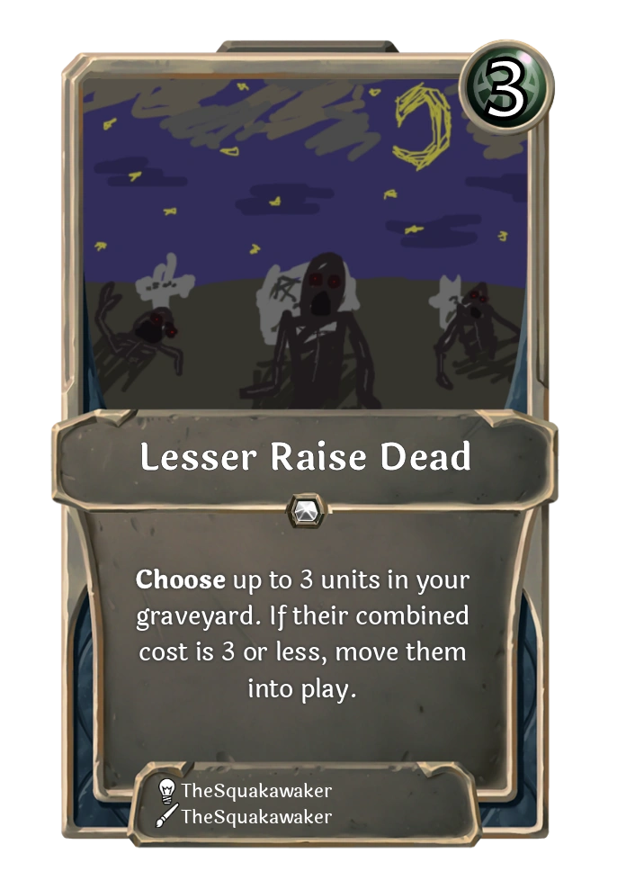 Lesser Raise Dead - Official Collective Wiki