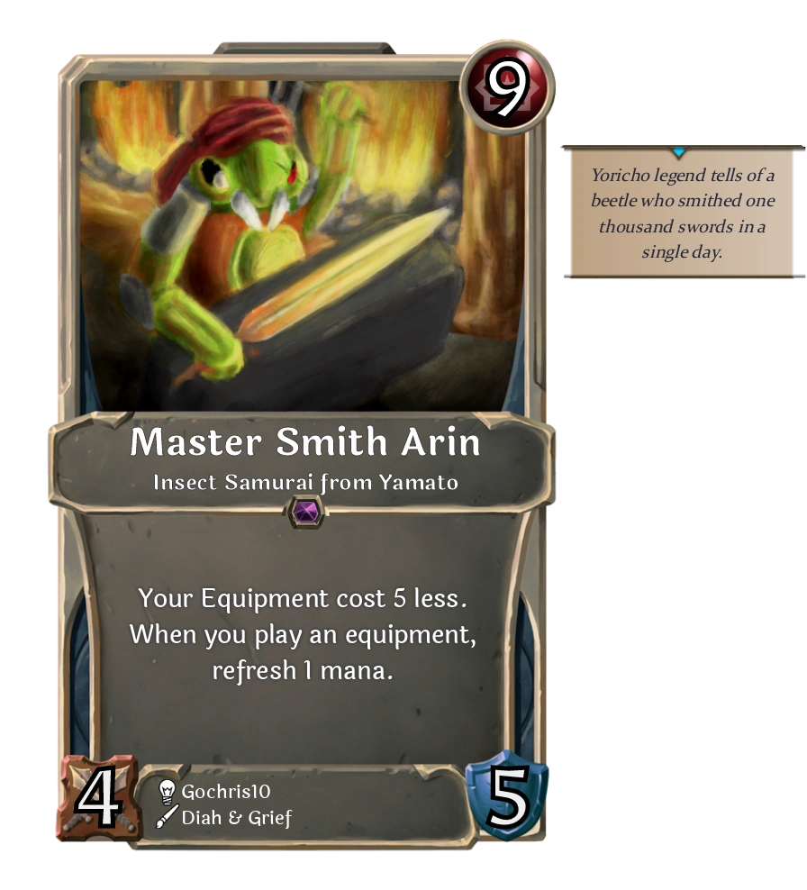 Master Smith Arin - Official Collective Wiki