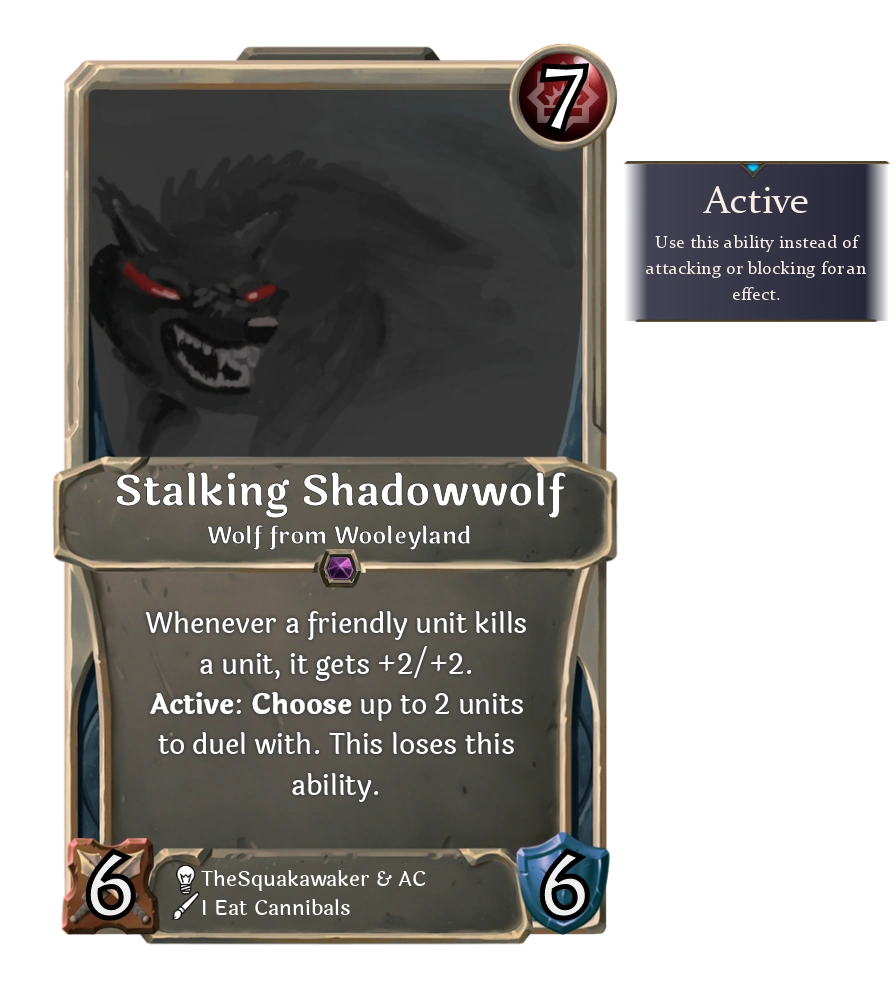 Stalking Shadowwolf - Official Collective Wiki