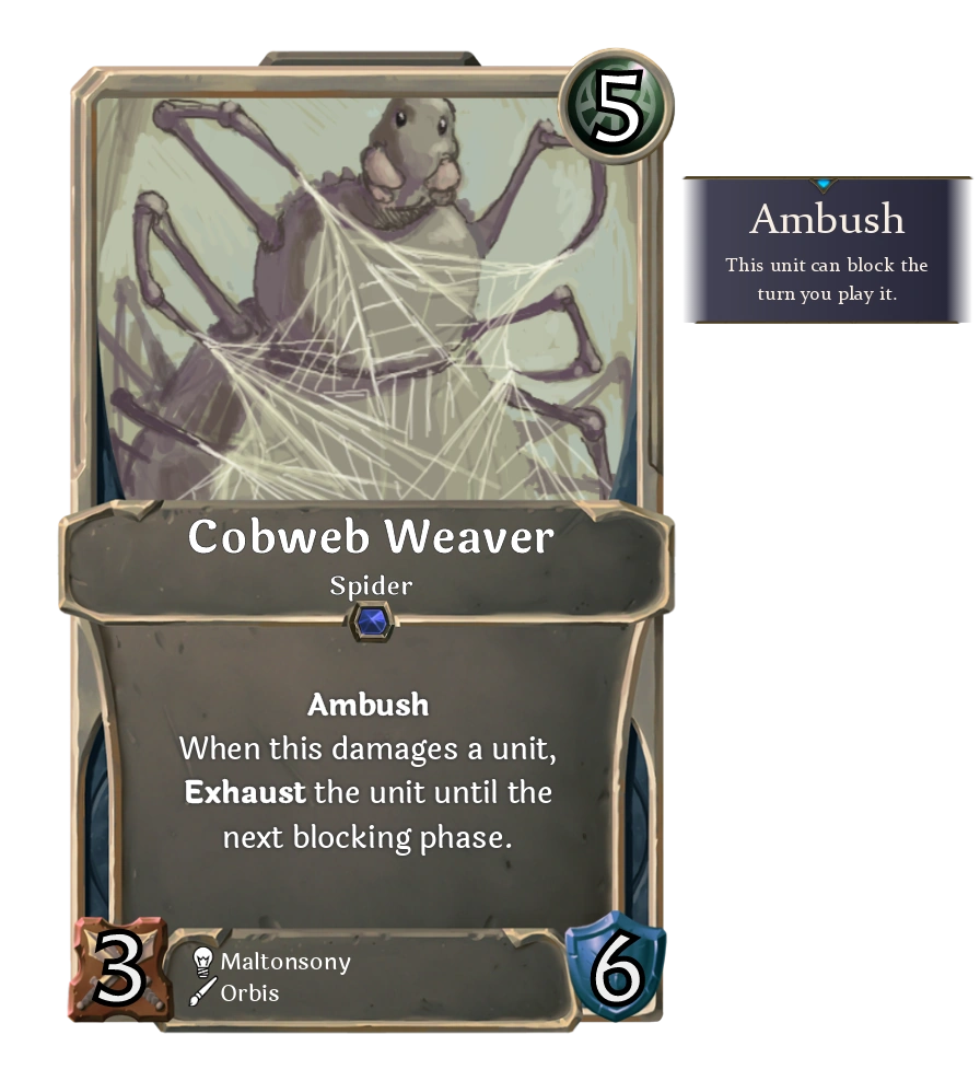 Cobweb Weaver - Official Collective Wiki