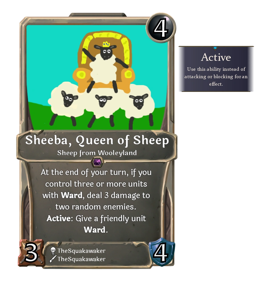 Sheeba, Queen of Sheep - Official Collective Wiki