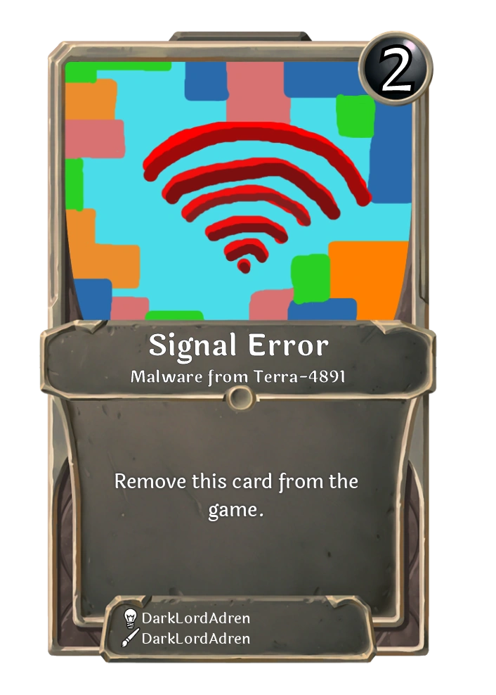 Signal Error - Official Collective Wiki
