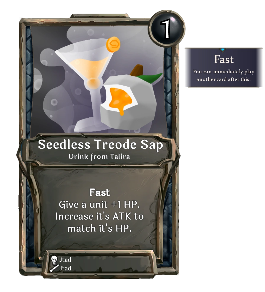 Seedless Treode Sap - Official Collective Wiki