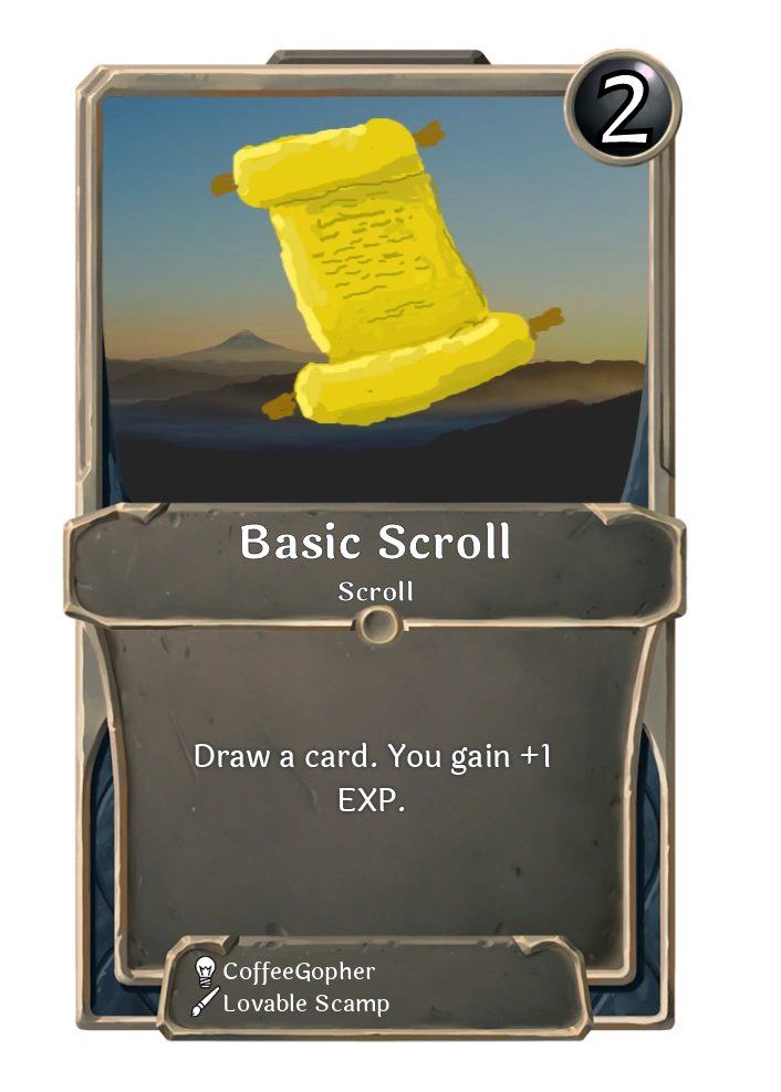 Basic Scroll - Official Collective Wiki
