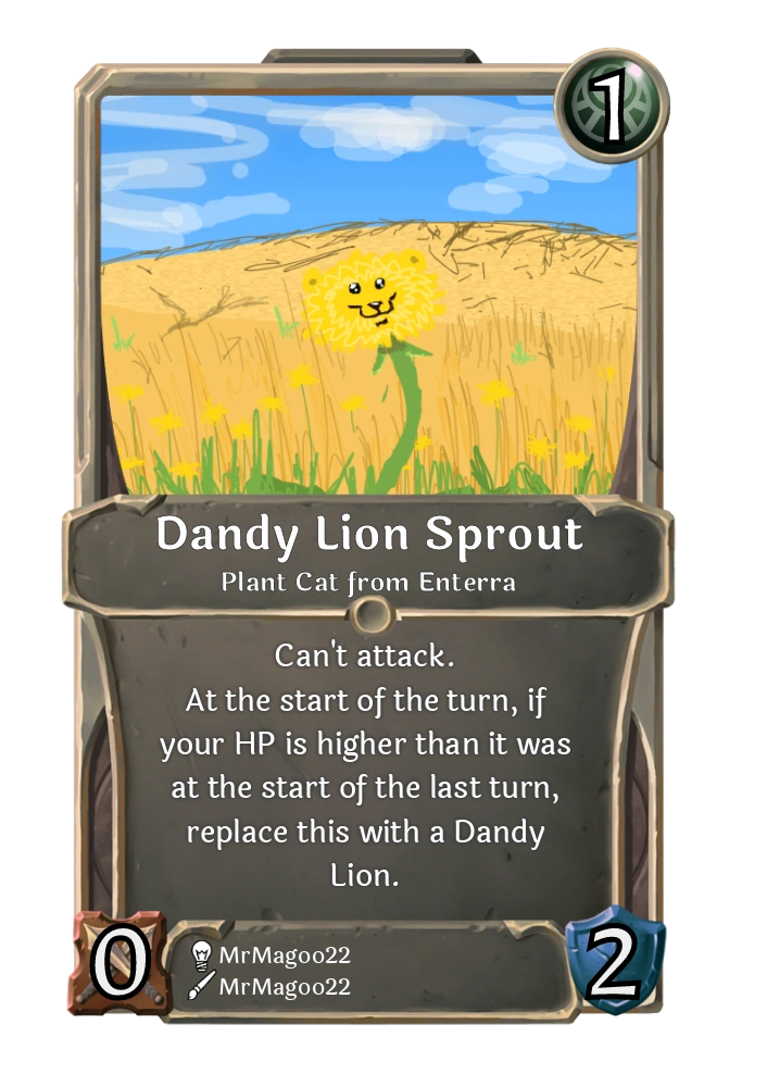 Dandy Lion Sprout - Official Collective Wiki