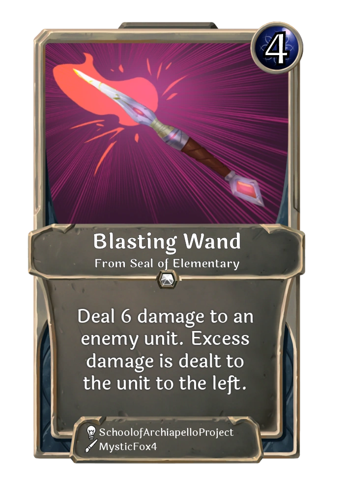 Blasting Wand - Official Collective Wiki