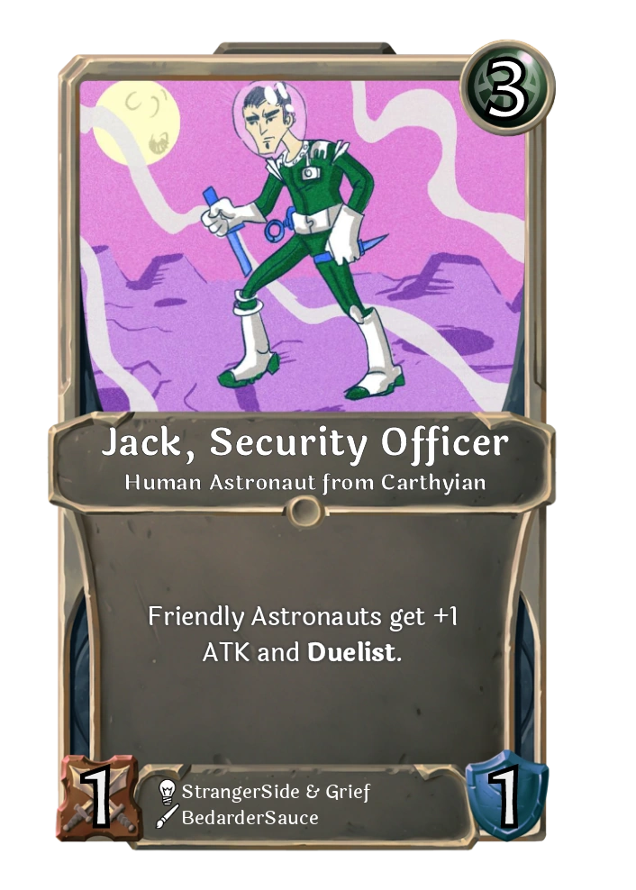 Jack, Security Officer - Official Collective Wiki