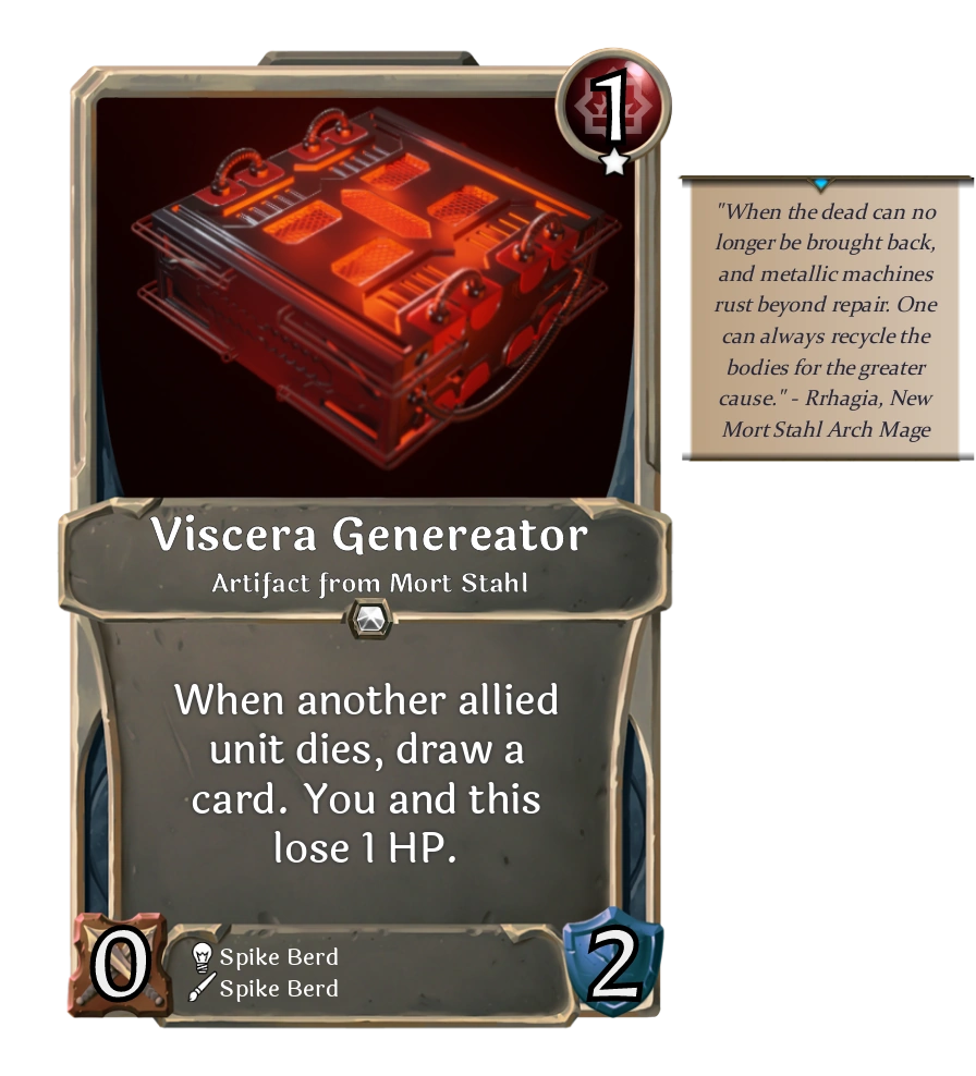 Viscera Genereator - Official Collective Wiki